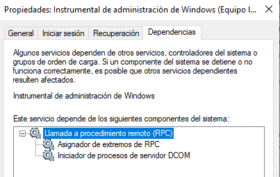 El servidor RPC no está disponible – ExperienciasTic